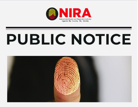 NIRA | National Identification & Registration Authority