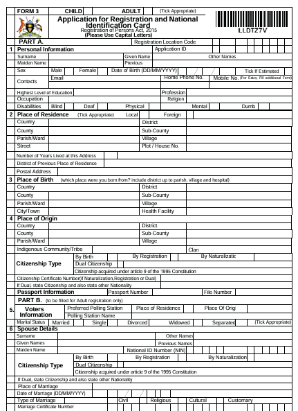 NIRA | National Identification & Registration Authority